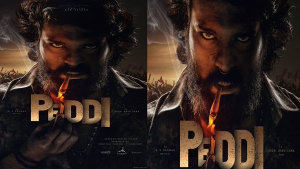 Ram Charan's PEDDI First-look Poster Out; Fans Say, 'Bro Can Eat 100 ...