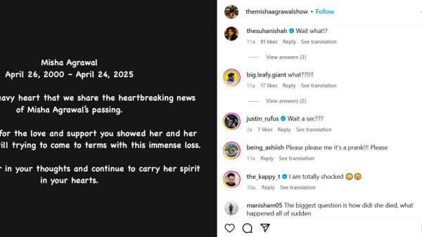 Misha Agrawal Death Reason: Who Was Misha Agrawal| Parul Gulati SHOCKED By Misha Agrawal Death ...