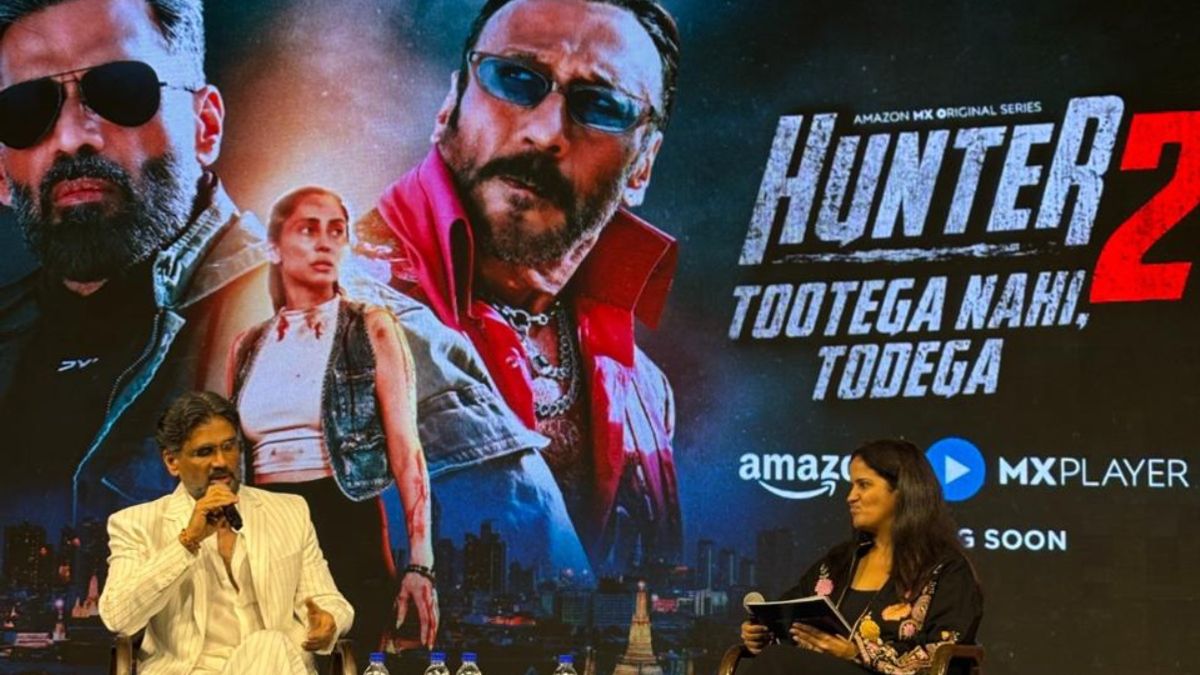 Hunter 2 Star Suniel Shetty Lights Up Goafest; Spills Iconic Dialogues ...