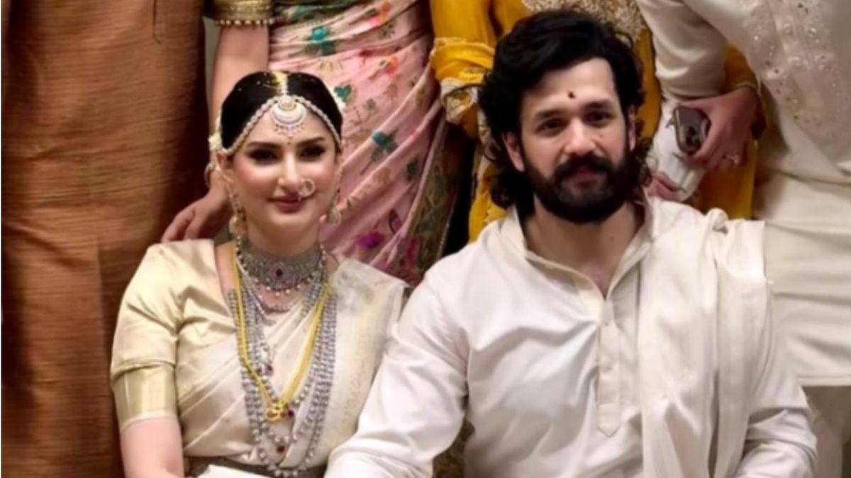 Akhil Akkineni & Zainab Ravdjee Are Officially Married - See First Beautiful Pics From The ...