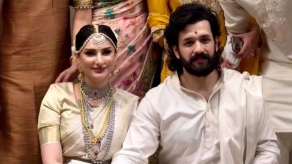 Akhil Akkineni & Zainab Ravdjee Are Officially Married - See First Beautiful Pics From The ...
