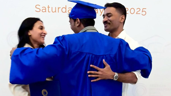 Dhanush And Aishwarya Rajinikanth Come Together To Celebrate Son Yathra ...