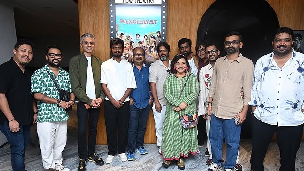 TVF's Panchayat Season 4 Cast and Crew attended the Special Screening ...