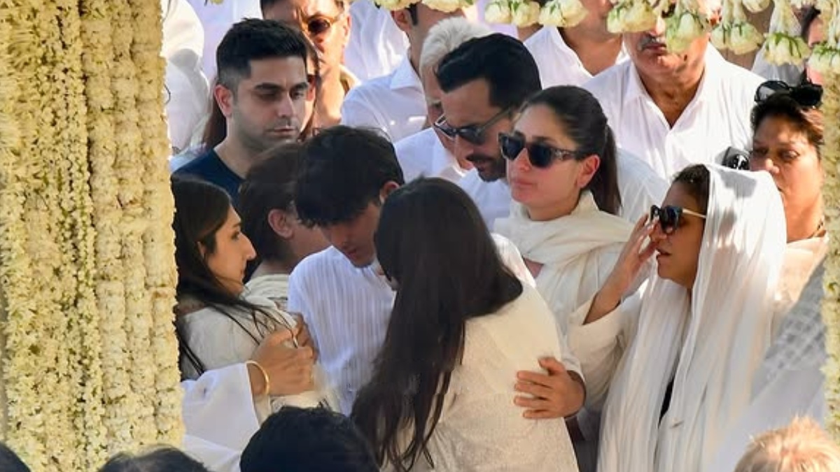 Sunjay Kapur Funeral: Karisma’s Son Kiaan Breaks Down As He Bids Adieu To His Father | Sunjay ...