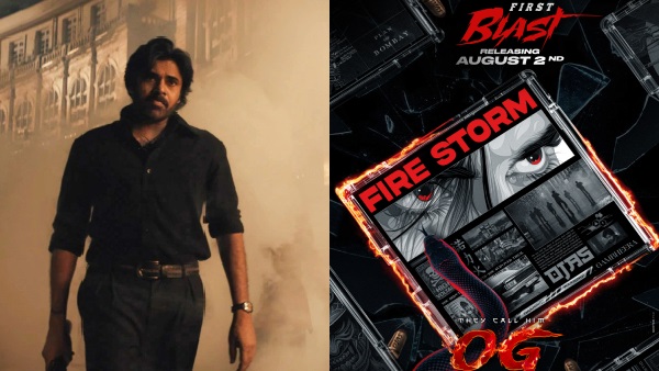 OG 'Fire Storm' Release Date: First Look Of Pawan Kalyan-Emraan Hashmi ...
