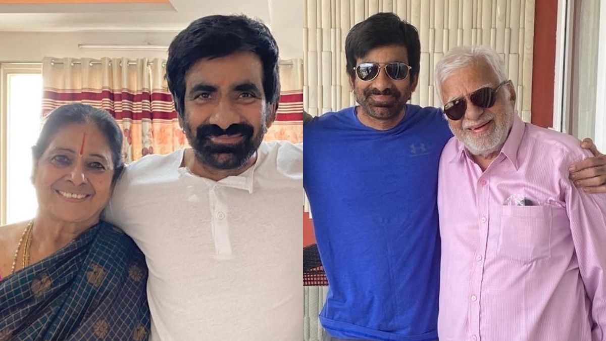Ravi Teja Father Death | Ravi Teja (Mass Jathara) LAST Post With Father Bhupathiraju Rajagopal ...