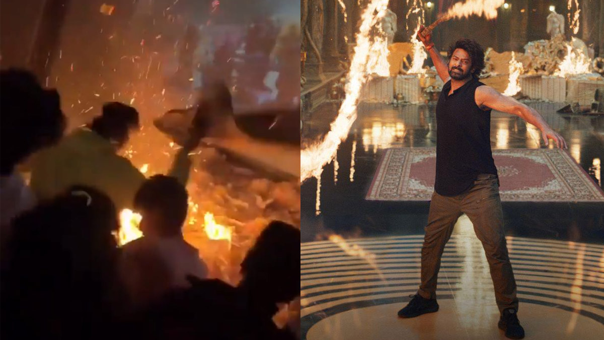 The RajaSaab Show Halted After Fire Breaks Out During Prabhas' On ...