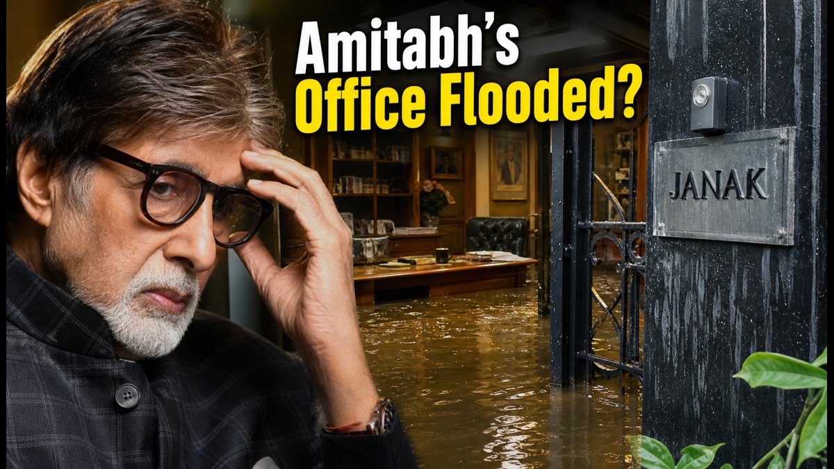 Amitabh Bachchan Bungalow Janak Flooded: Viral Video Shows Submerged ...