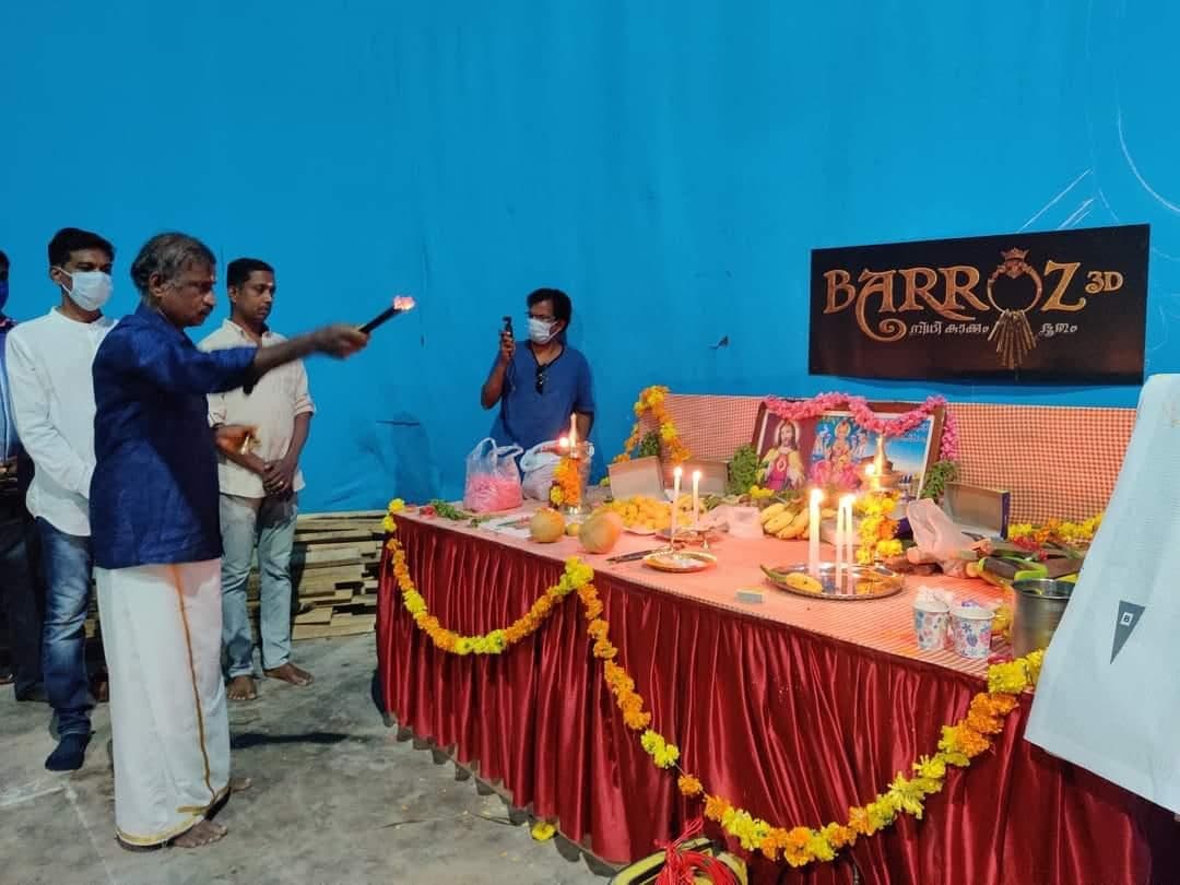 Barroz 3D–Guardian of Treasure Movie Poster & Photos | Barroz 3D ...