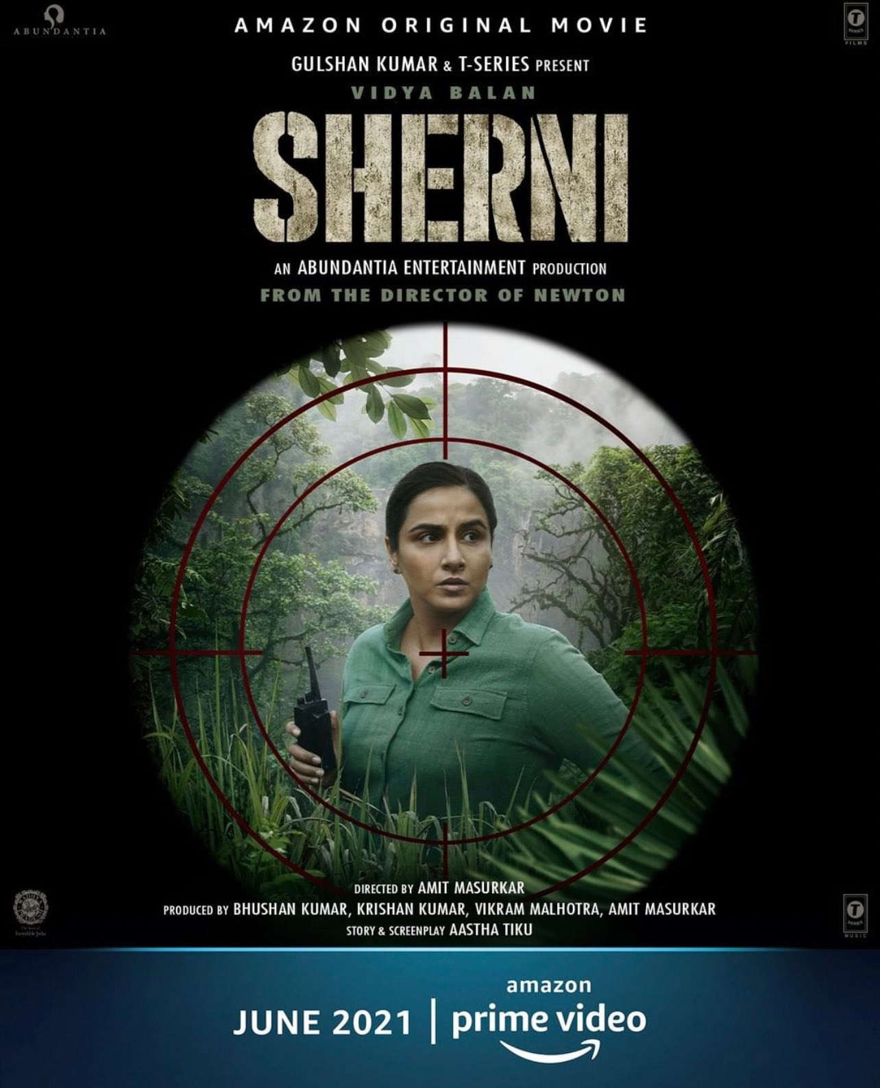 Sherni Movie Poster & Photos | Sherni Movie Location Pics | Sherni ...