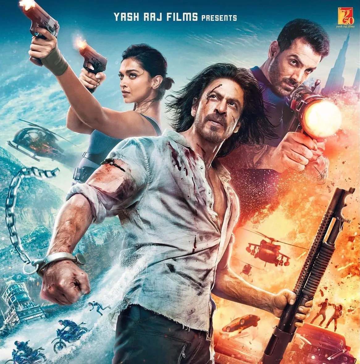 Pathaan Movie Poster & Photos | Pathaan Movie Location Pics | Pathaan ...