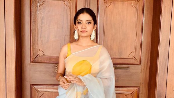 From Glittering Gowns to Subtle Sarees: Anna Ben's Exquisite Party ...