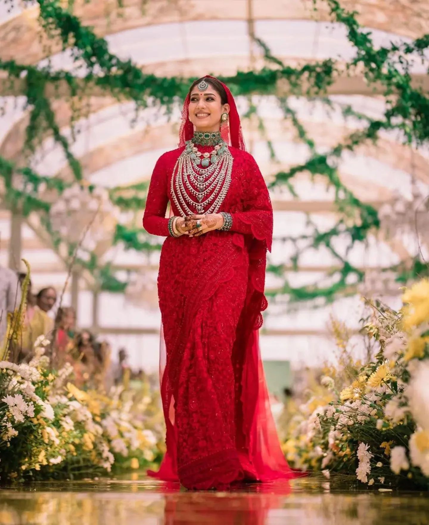 Actresses Who Flaunted Red On Their Wedding Day | Actresses Who Wore Red On Their Wedding Day ...