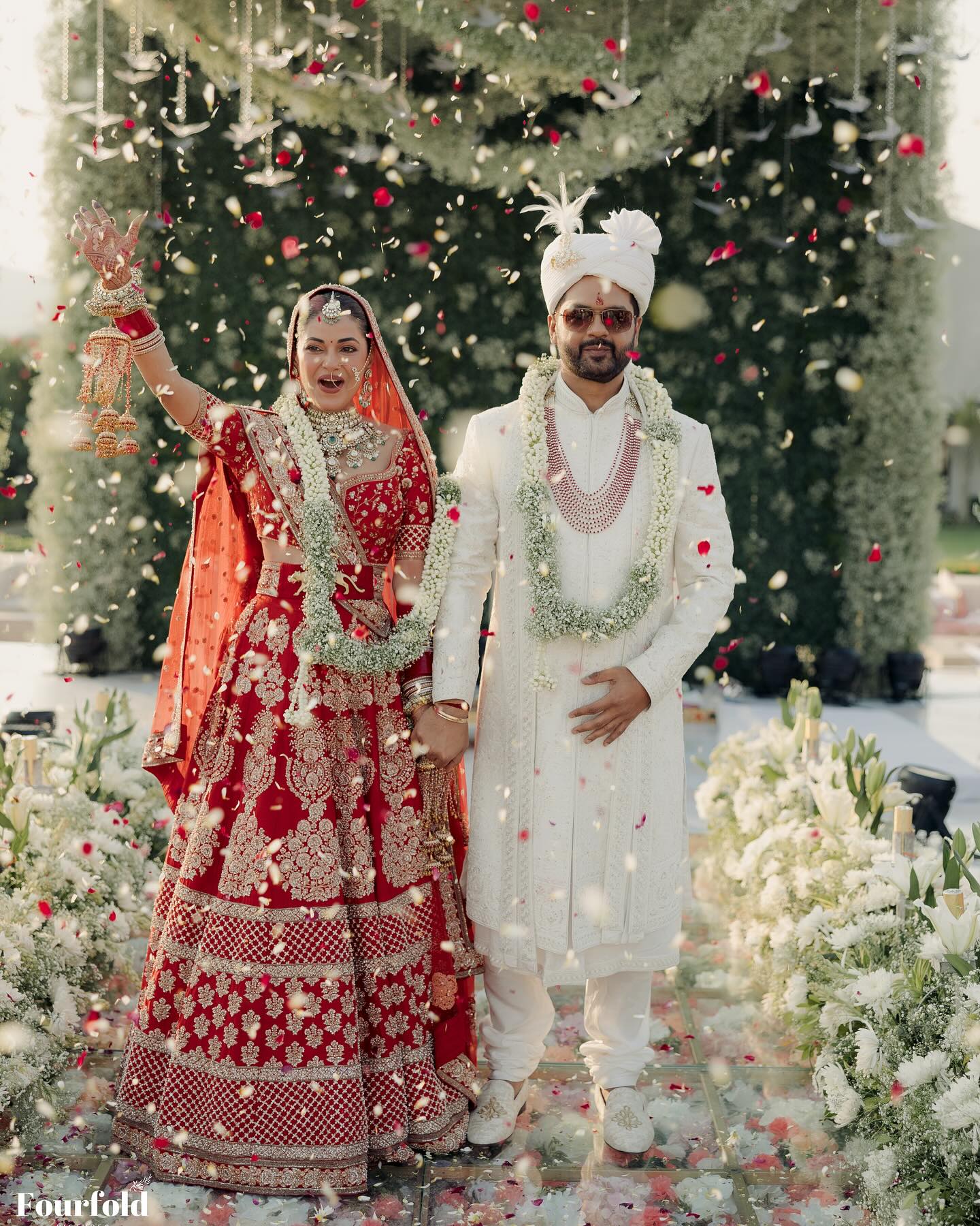 Actresses Who Flaunted Red On Their Wedding Day | Actresses Who Wore ...