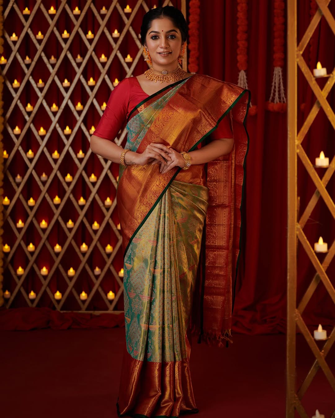 Five Times Bigg Boss Fame Arya Badai Proved That She Is The Ultimate Saree Queen| Bigg Boss Fame ...