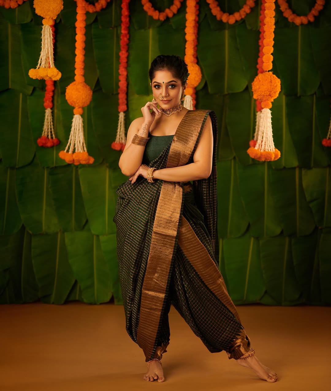 Five Times Bigg Boss Fame Arya Badai Proved That She Is The Ultimate Saree Queen| Bigg Boss Fame ...