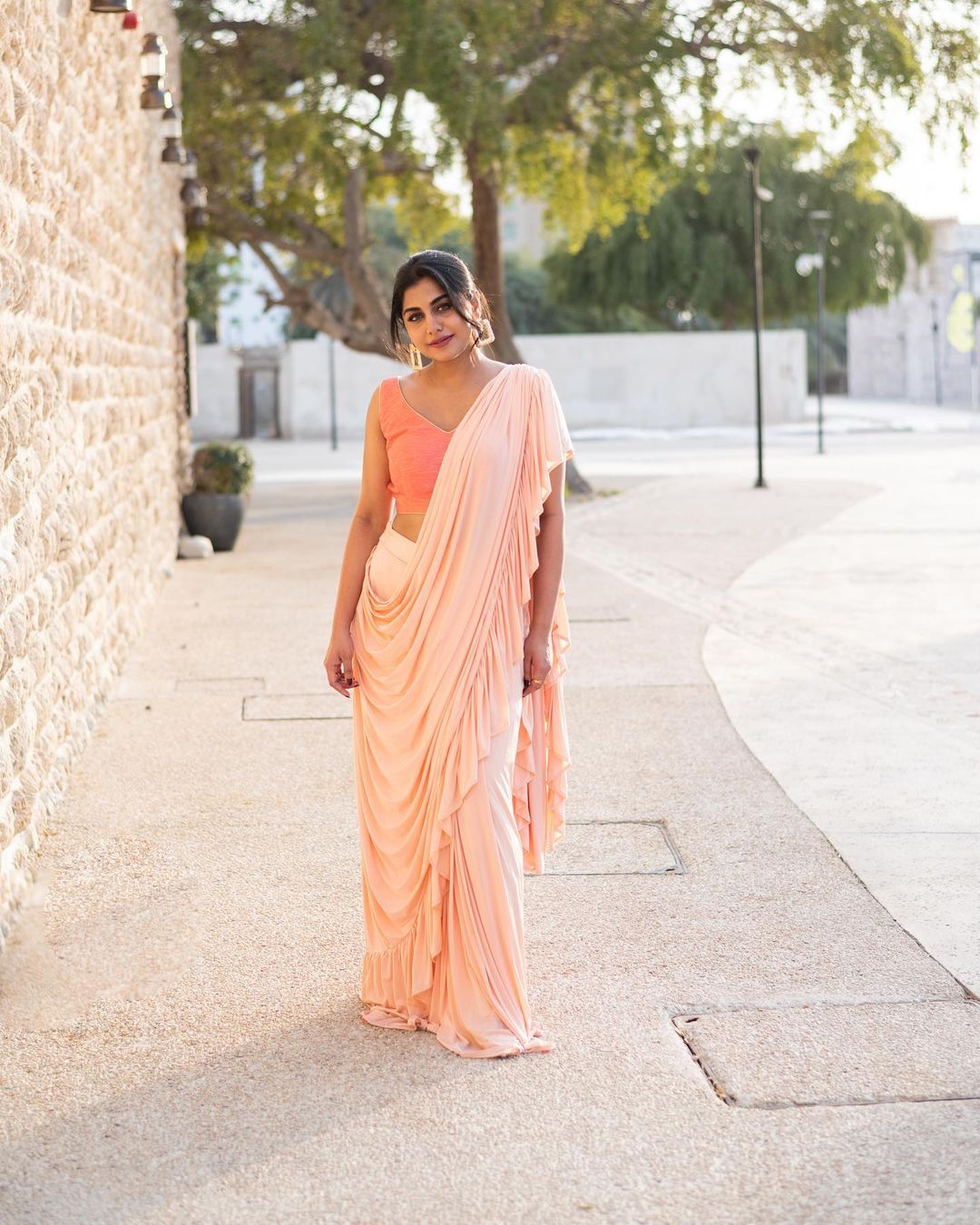 Meera Nandan Channels Desi Charm Through Her Elegant Saree Looks| Top ...