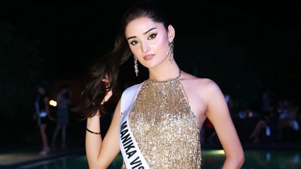 Miss universe india manika vishwakarma | Manika Vishwakarma crowned Miss Universe India 2025 ...