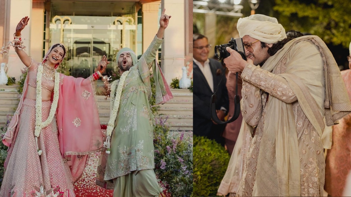 पुलकित-कृति की शादी में अली फजल ने निभाया कैमरामैन का रोल | Ali Fazal ...
