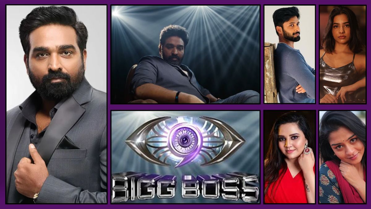 Bigg Boss Tamil 9: Logo Unveiled, Vijay Sethupathi Returns, Launch Date ...