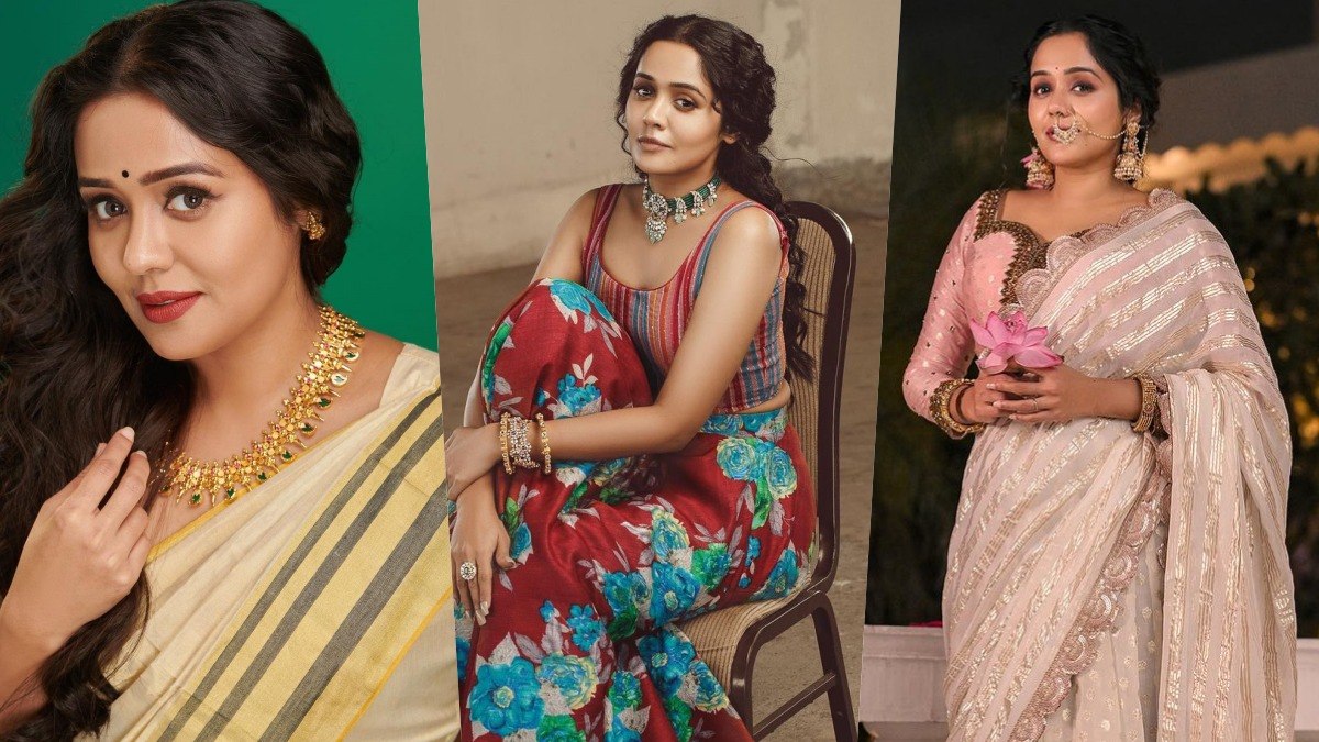 Breathtaking Ethnic Looks Of M-town Actress Ananya| Ananya's Best ...