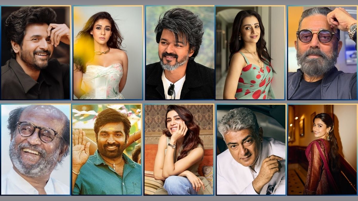 Highest Paid Tamil Actors and Actresses in 2025: Salary, Fees ...