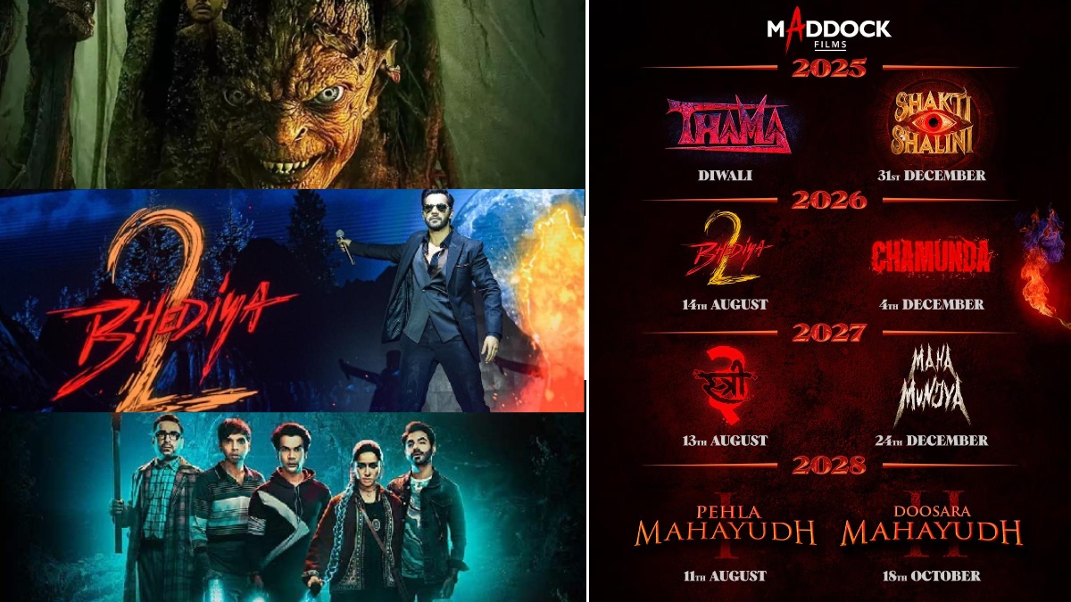 2025 से लेकर 2028 तक होगा 8 हॉरर कॉमेडी फिल्मों का धमाका: Maddock Films ...