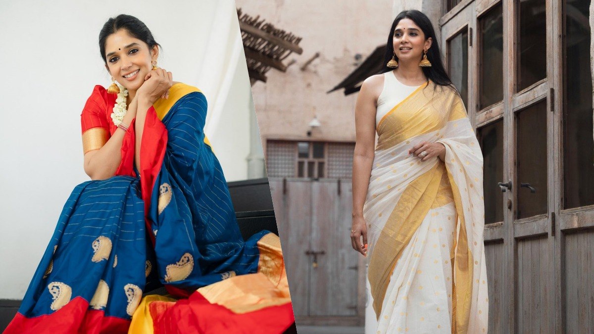 Nyla Usha’s Show-Stopping Silk Saree Designs| Best Silk Saree Looks Of ...