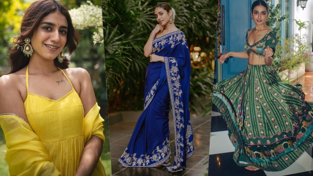 Priya Prakash Varrier 's Ethnic Elegance Is A Stunning Fusion Of ...