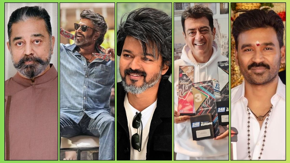 Top 10 Most Influential Actors of 2025 | Actors Who Rule Tamil Cinema ...