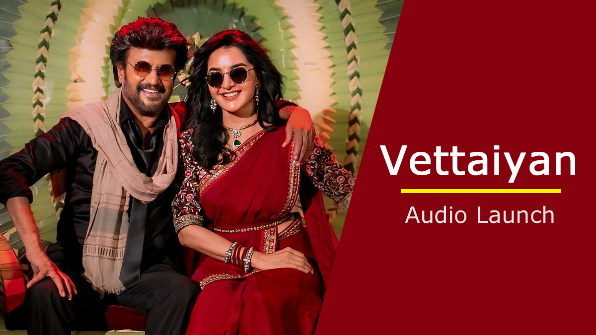 Vettaiyan Audio Launch on Sun TV: Date, Time, Anirudh’s Music Event ...