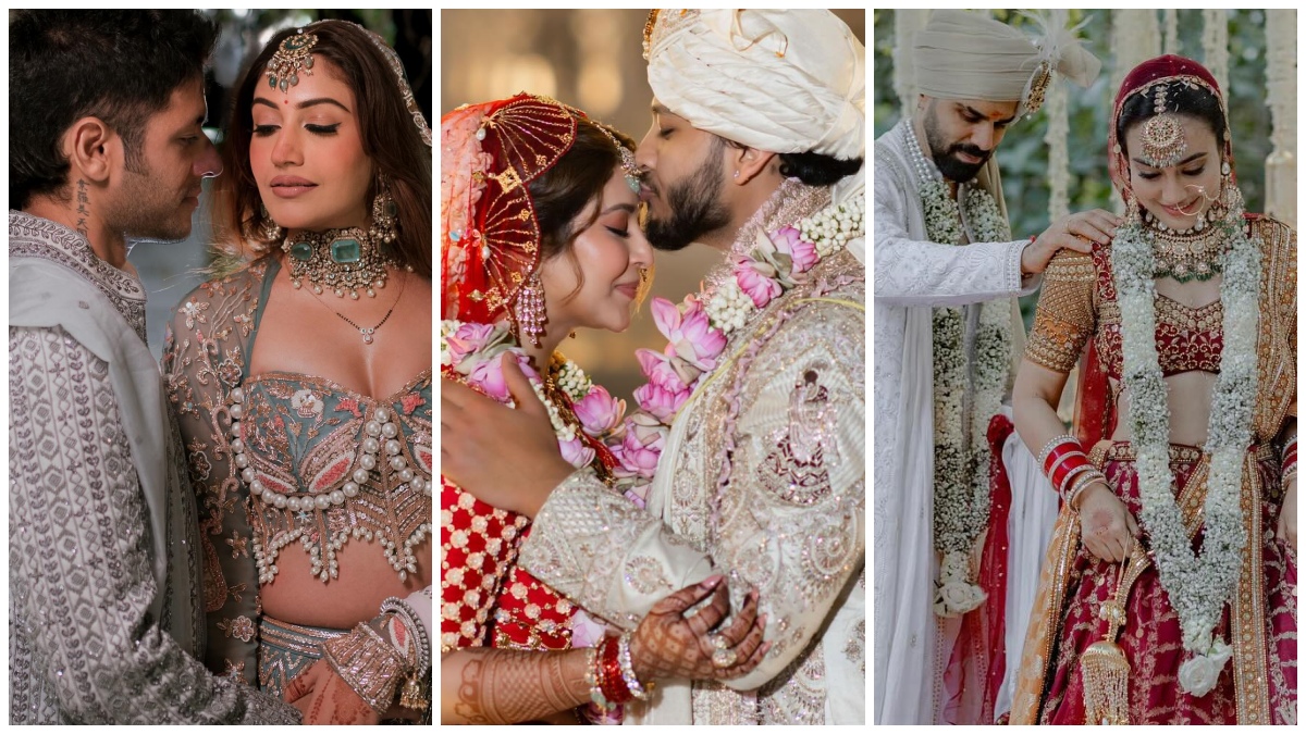 Popular TV Actresses Got Married In 2024 | TV Actresses Wedding In 2024 | Surbhi Chandna Wedding ...
