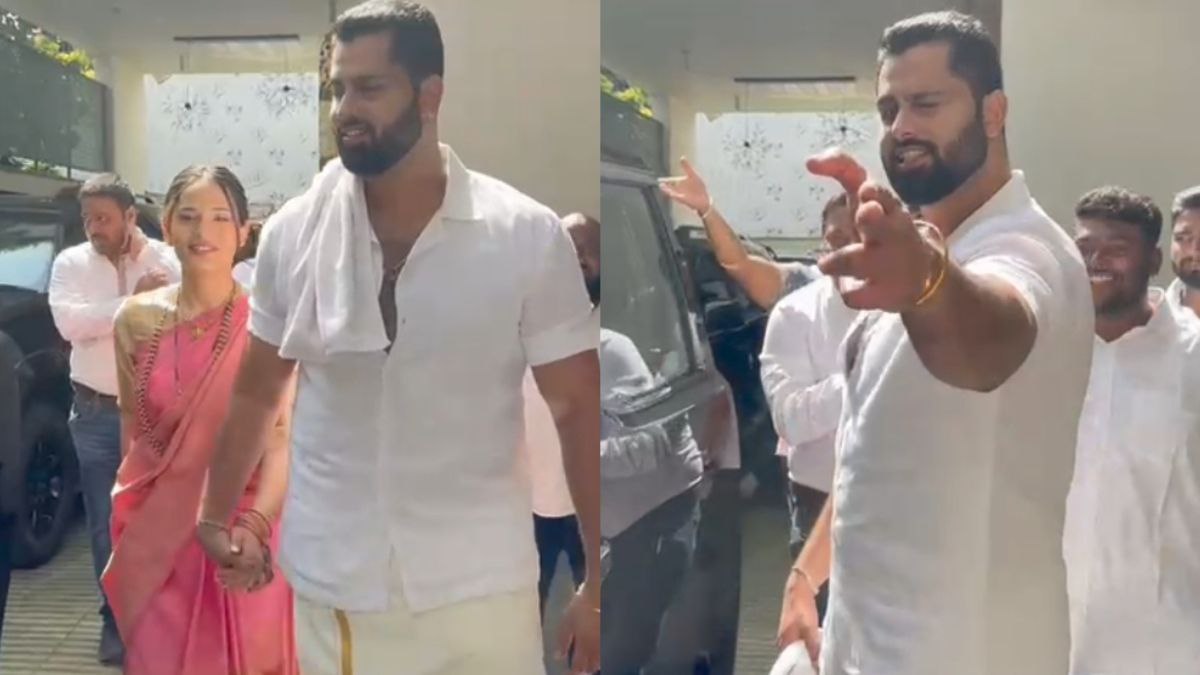 ಅಭಿಷೇಕ್ - ಅವಿವಾ ವಿವಾಹ: ಬೀಗರ ಔತಣಕ್ಕೆ ಒಟ್ಟಿಗೆ ಮಂಡ್ಯಕ್ಕೆ ಬಂದ ನವಜೋಡಿ ...