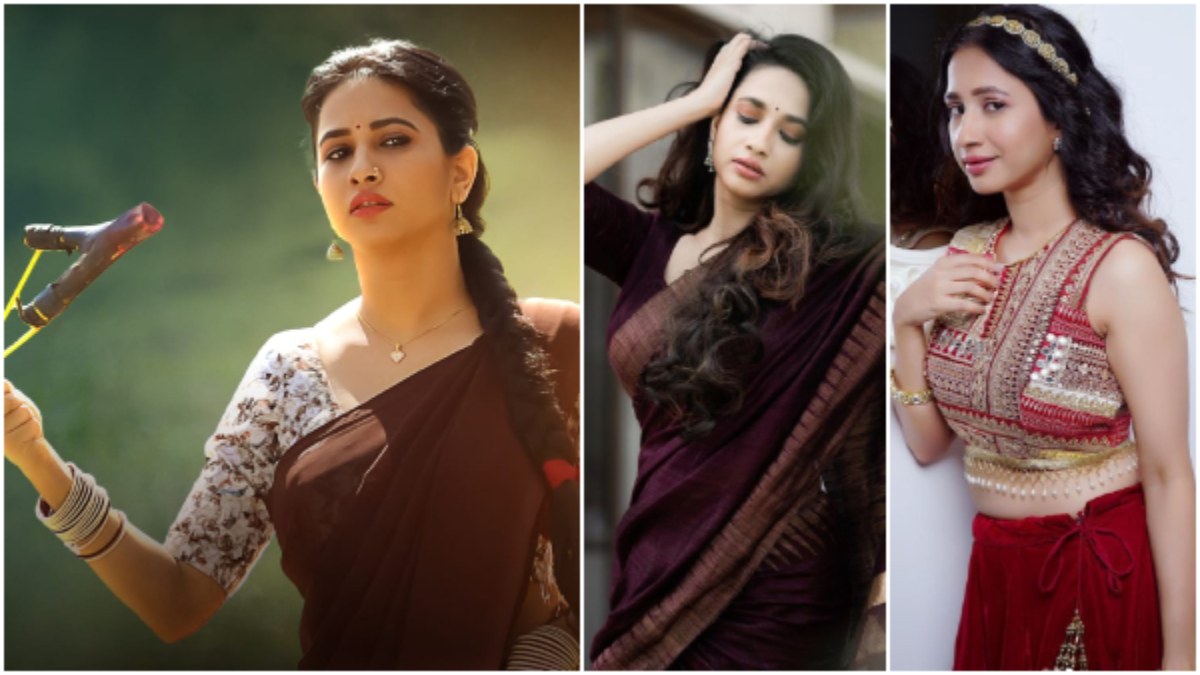 Manvitha: ಲಂಗ ಧಾವಣಿ ತೊಟ್ಟು ಚಾಟರಿ ಬಿಲ್ಲು ಹಿಡಿದರೂ ಪಾತ್ರ ಮಾತ್ರ ಬೋಲ್ಡ್ ...