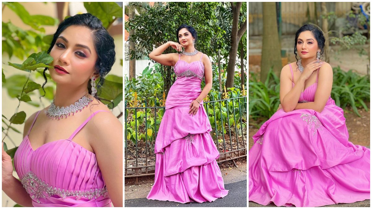 ಕೆಂಗುಲಾಬಿ ಉಡುಗೆಯಲ್ಲಿ ಬಾರ್ಬಿ ಡಾಲ್ ಆದ ನಟಿ ರಜಿನಿ | Kannada TV actress ...