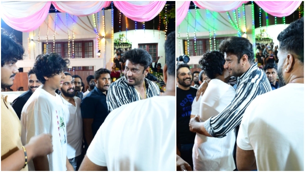 ಅಭಿಮಾನದ ಜಾತ್ರೆ ಕಣ್ತುಂಬಿಕೊಂಡ ದರ್ಶನ್ 'ಸ್ನೇಹಿತರು' ; 'ಡೆವಿಲ್' ಗೆ 'ತರುಣ್ ...