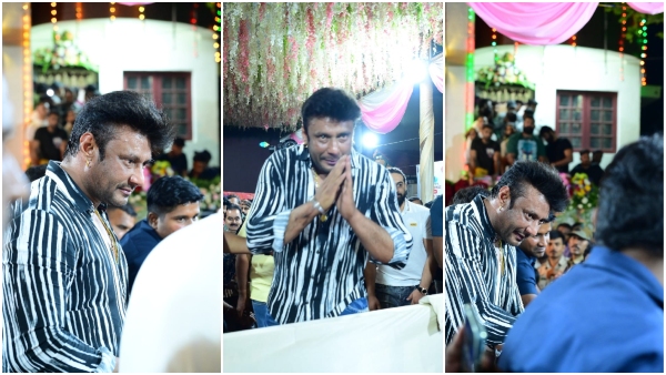 ಅಭಿಮಾನದ ಜಾತ್ರೆ ಕಣ್ತುಂಬಿಕೊಂಡ ದರ್ಶನ್ 'ಸ್ನೇಹಿತರು' ; 'ಡೆವಿಲ್' ಗೆ 'ತರುಣ್ ...