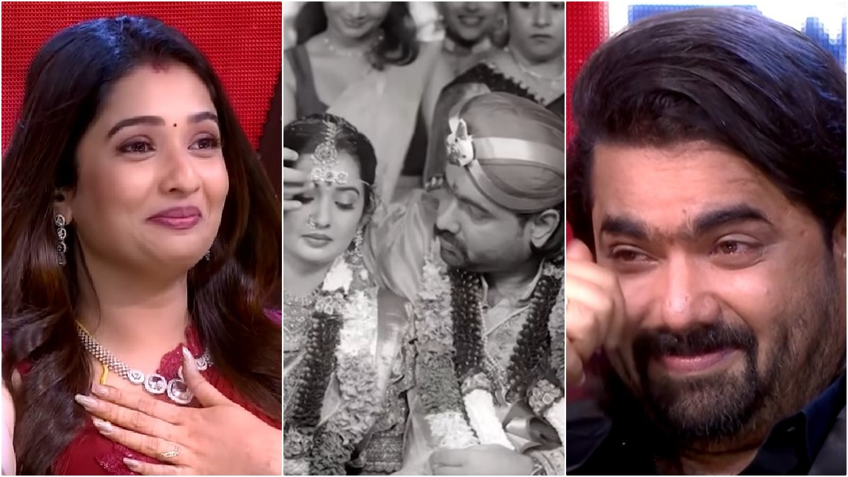 DKD: ತಂದೆಯ ಧ್ವನಿ ಕೇಳಿ ತರುಣ್ ಸುಧೀರ್ ಕಣ್ಣೀರು; ಗಂಡನ ಅಳು ಕಂಡು ಸೋನಲ್ ಭಾವುಕ ...