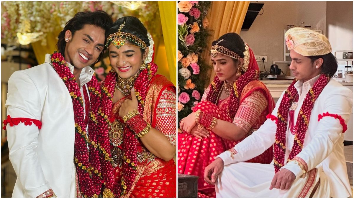 Ninagagi: ದಿವ್ಯಾ ಉರುಡುಗ-ಕಿಶನ್ ಬಿಳಗಲಿ ಮದುವೆ ಫೋಟೋಗಳು ವೈರಲ್! | colors ...