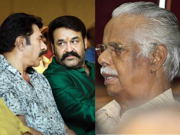 Mohanlal is my favorite actor says T Padmanabhan - Malayalam Filmibeat