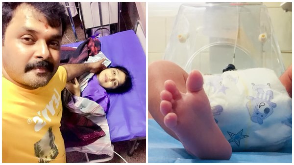 നടി അമ്പിളി ദേവി വീണ്ടും അമ്മയായി| Adhithyan Jayan And Ambili Devi ...