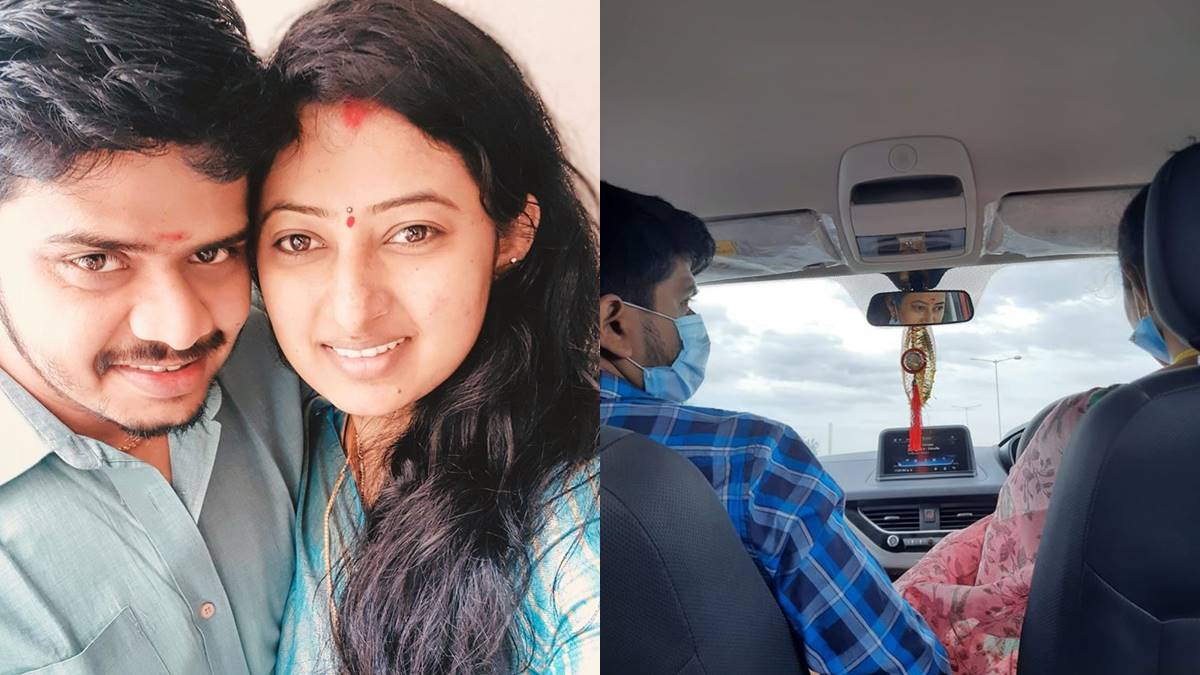 Neelakuyil Serial Fame Latha Sangaraju's first journey after marriage ...