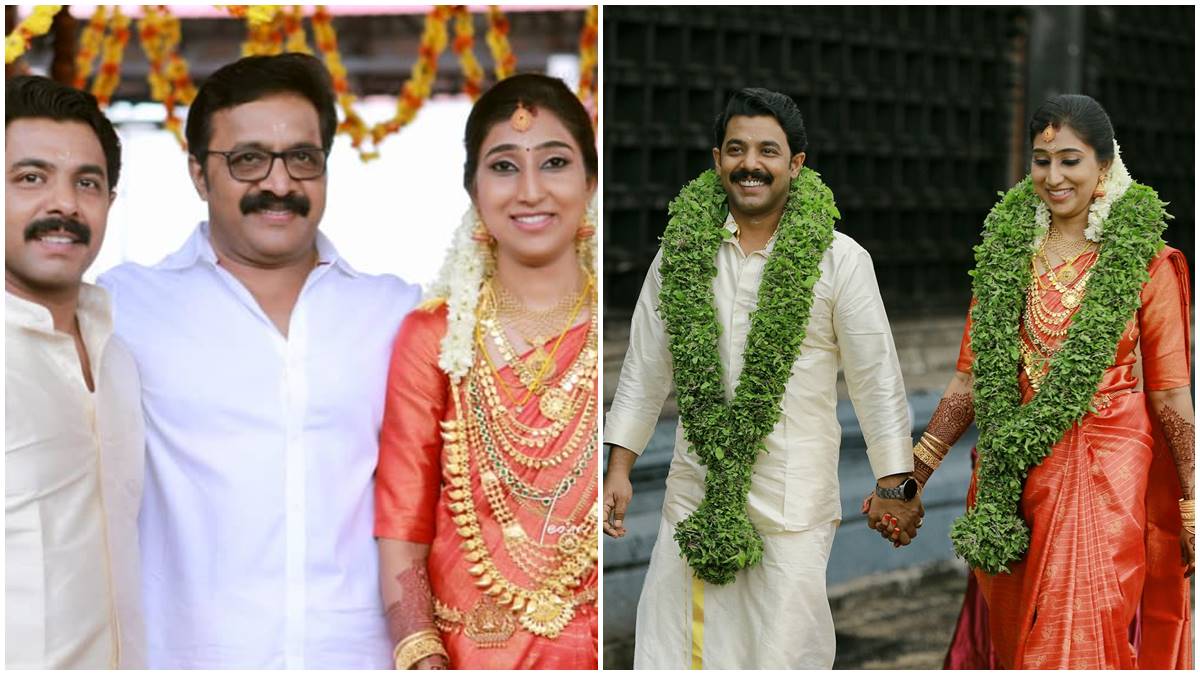 Ranji Panicker's Son Nikhil Got Married - Malayalam Filmibeat