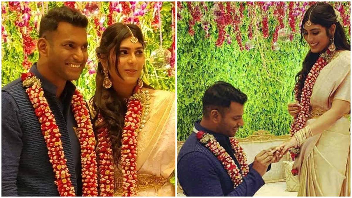 Vishal And Anisha Alla Reddy Engagement And What Happened Later On ...