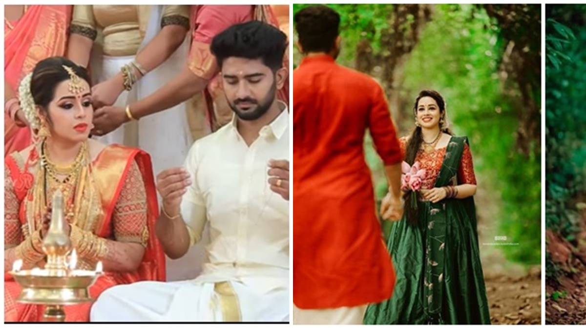 Ponnambili Serial hero Rahul Ravi introduces his wife after marriage ...