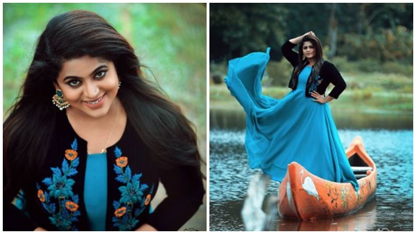 actress veena nair's latest makeover pictures trending in social media ...