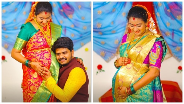 Neelakuyil Serial Fame Latha Sangaraju's Baby Shower Pictures Goes ...