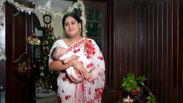 serial actress Dimple rose introduces her son to fans first time, video ...