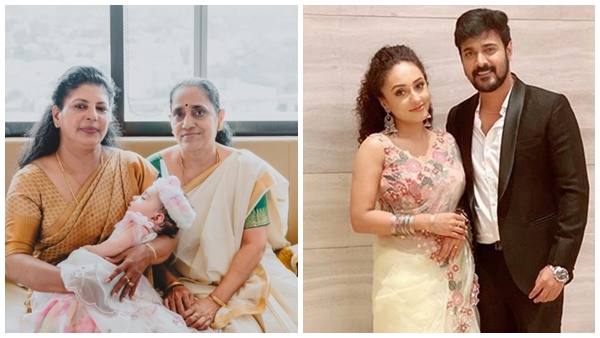 Pearle Maaney Shares Family video With Hubby And Mother in-Law ...