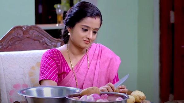 Santhwanam Appu And Devi Makes Fun Of Anju For Day Dreaming Kannan ...